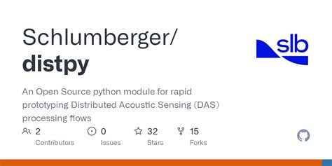github schlumberger distpy an open source python module for rapid