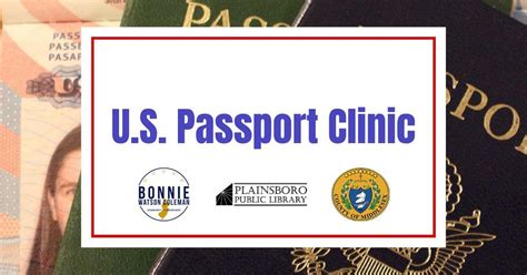 U S Passport Clinic Plainsboro Public Library
