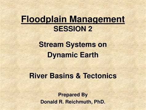 Ppt Floodplain Management Session 2 Powerpoint Presentation Free