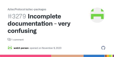 Incomplete Documentation Very Confusing Issue AztecProtocol Aztec Packages GitHub