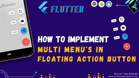 Flutter Floating Action Button With Speed Dial Images