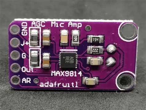 Klangvolle Lichtspielerei Max9814 Sound Sensor Am Esp32 Für Led