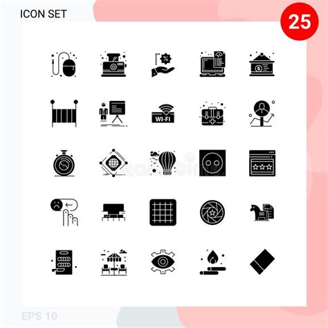 25 Creative Icons Modern Signs And Symbols Of Coding Files Breakfast