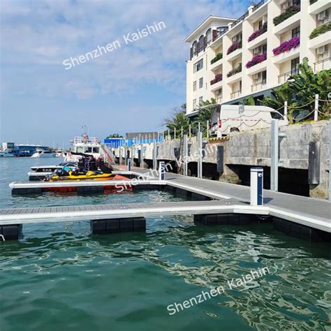 Floating Dock Pile Guide Dock Pile Guide Floating Pontoon Dock From