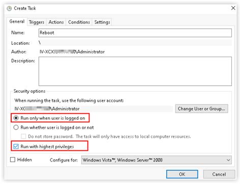 Settings Windows Scheduled Tasks Elastic Compute Service Byteplus