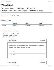 Week 5 Quiz 2022F CS 545 W1 Pdf Week 5 Quiz 2022F CS 545 W1 12 4 22 13 18 Week 5 Quiz Due