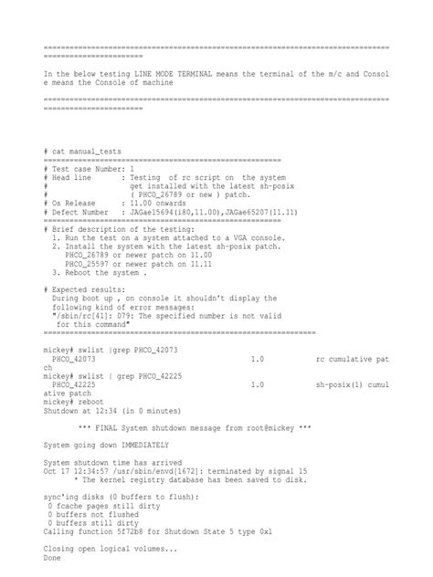 Manual Tests Pa Pdf Booting File System