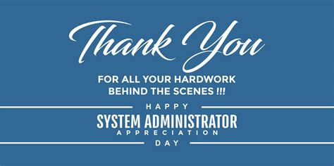 System Administrator Appreciation Day Sysadmin Day 25788465 Vector Art At Vecteezy