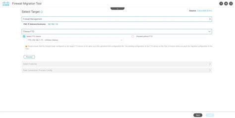 Migrate Asa To Firepower Threat Defense Ftd Using Fmt Cisco