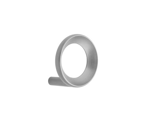 Loop Hook Small Brushed Zinc Architonic