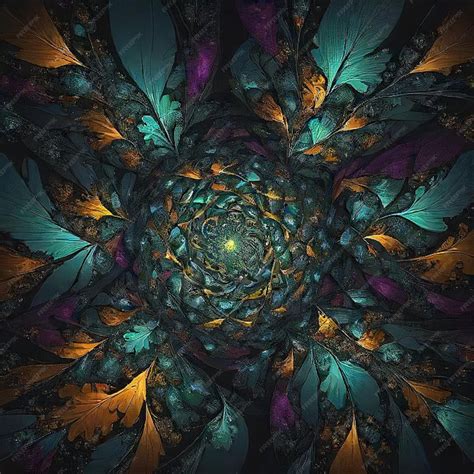 Premium Photo Fractal Art Wallpaper Hd Ai Generated