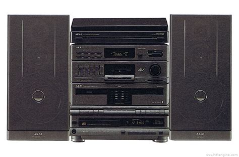 Akai M393 Midi Component System Manual Hifi Engine