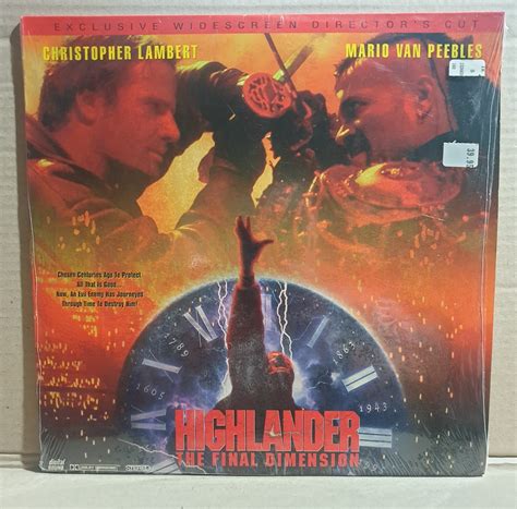 Laserdisc Movie Highlander The Final Dimension Christopher