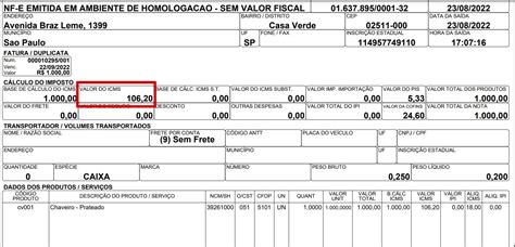 Como Fazer Uma Nota De Venda Diferimento De ICMS CST 51 Docs