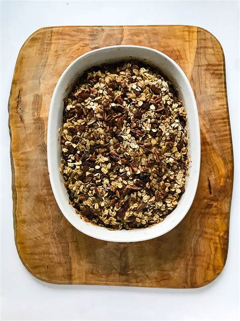 Simple Overnight Baked Oatmeal Cookie Casserole Food Bloggers Of Canada