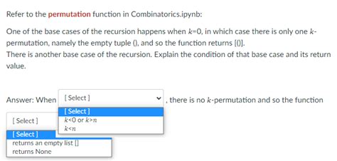 Solved Python Question One Of The Base Cases Of The