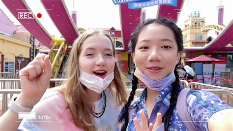 【vicky宣宣vlog】欢 乐 谷 姐 妹 花日常生活 Youtube