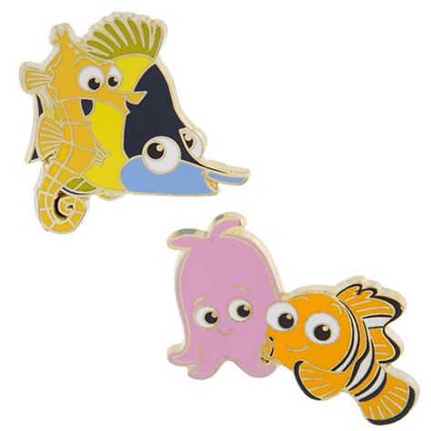 Disney Finding Nemo Pin Nemo And Friends Pin Set