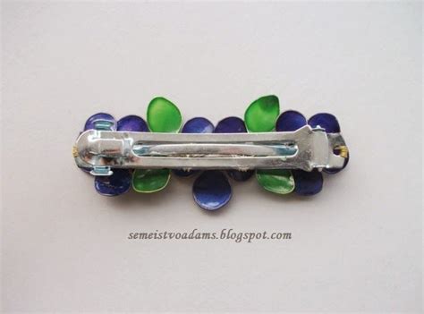 Вижте как го правим ние Шнола за коса с цветя от тел и лак за нокти Beautiful Hair Accessory