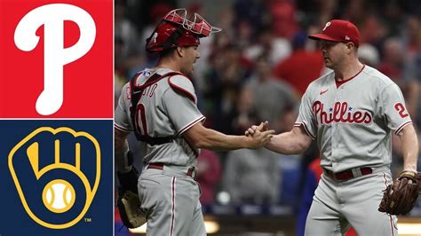 Brewers Vs Phillies Full Game Highlights Today September 01 2023