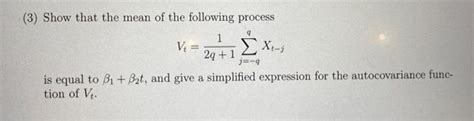 Solved Exercise 4 Consider Stochastic Process