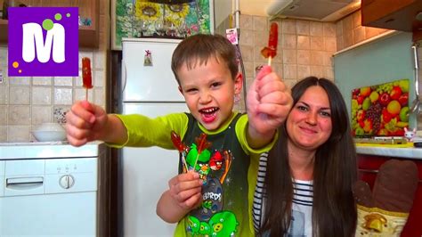 Делаем леденцы на палочке с Людой Youtube