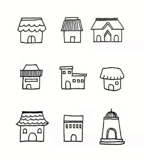 学画房子简笔画 学画房子简笔画怎么画 苗苗知道