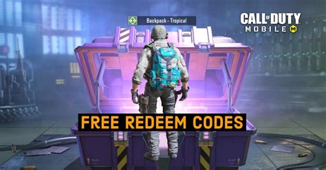Call Of Duty Mobile Free Redeem Codes Of 2020 Mobile Mode Gaming