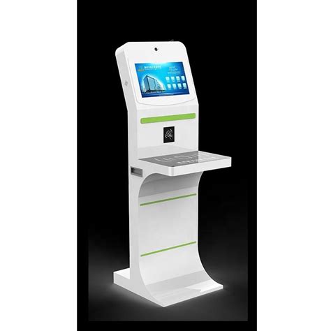 Oem Libarary Kiosk With Rfid Card Reader For Self Service Book Borrow