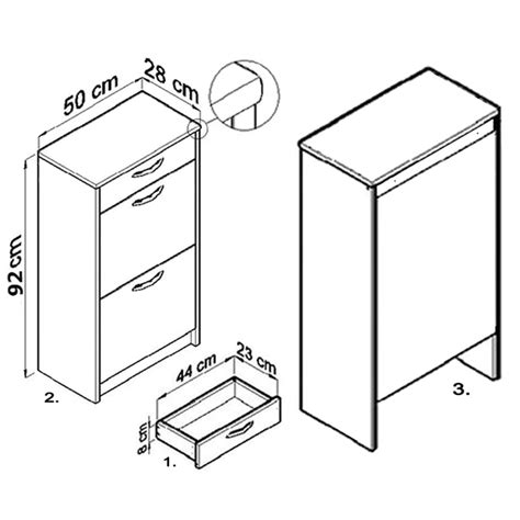 Vysoký Botník So šuplíkom Iboja Dub Sonoma