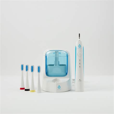 Sonic Toothbrush With Uv Sanitizer Black Samsonic Touch Of Modern