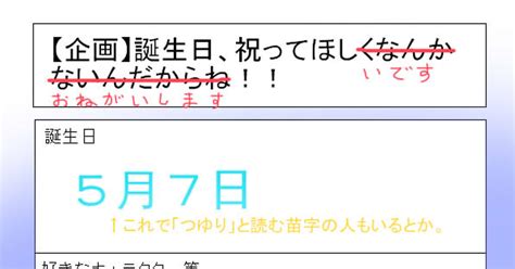 企画】誕生日、祝ってほしくなんかないんだからね 当日になっちゃったけど 五月雨 麻理菜のイラスト Pixiv