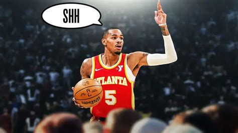 Hawks Guard Dejounte Murrays Tight Lipped Response To Trade Rumors