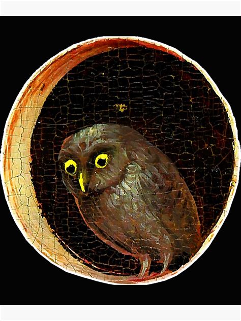 Hieronymus Bosch Owl Garden Of Earthly Premium Matte Vertical Poster