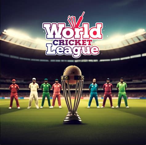 Icc Cricket World Cup 2023 Banner Design With Trophy Banner Design