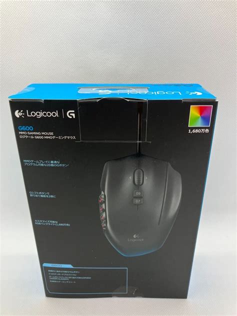Logicool Mmo Gaming Mouse G600 G600t Logitech G600 20 Buttons 8200dpi