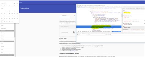 datepicker calendar not rendered right when used as ag grid cell editor