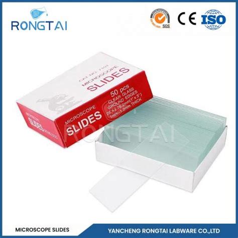 화학 유리 현미경 슬라이드 의 고품질 화학 유리 현미경 슬라이드