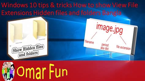 Windows 10 Tips And Tricks Bangla How To Show View File Extensions Hidden Files And Folders Bangla
