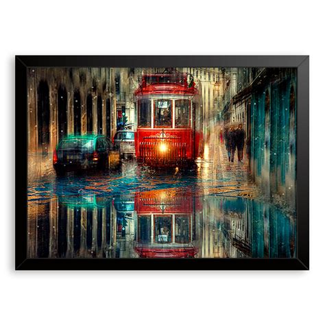 Quadro E Poster Bonde London Quadrorama