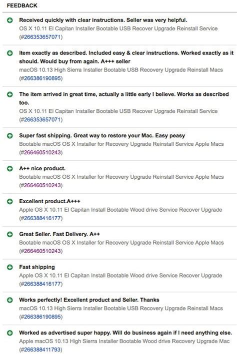 106 Snow Leopard Installer Custom Built Bootable Stick Made To Order For Upgrade Recovery
