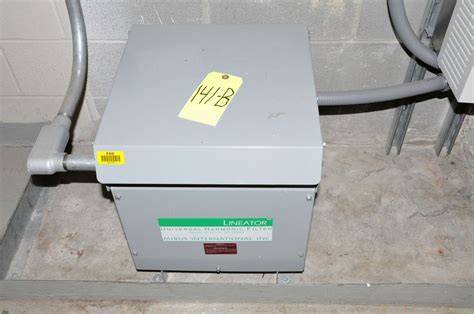 mirus model uhf 40 480 60 dd e1 40 hp 40 kva lineator transformer