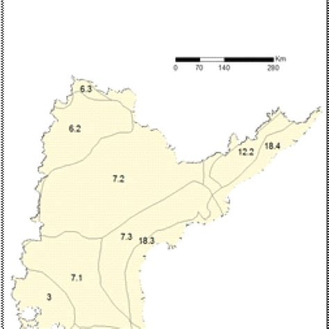 Aesr Map Of Andhra Pradesh Download Scientific Diagram