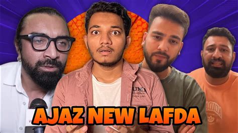 Ajaz Khan Vs Elvish Yadav New Lafda Youtube