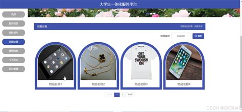 Springboot大学生一体化服务平台sb00r程序源码数据库调试部署开发环境 Csdn博客