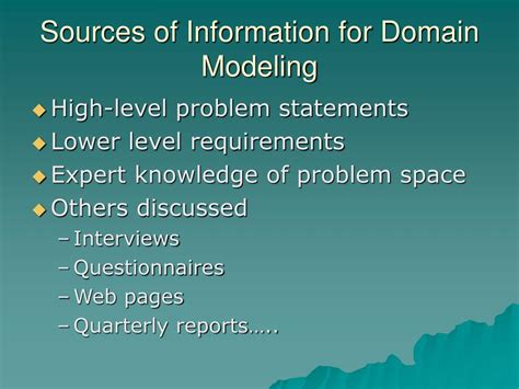 Ppt Business Modeling Domain Modeling Powerpoint Presentation Free