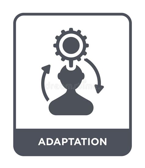 Adaptation Icon Vector Illustration Stock Vector Illustration Of Social Line 136001198