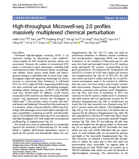 Publications M20 Genomics