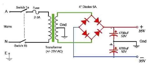 W Amplifier Circuit Using TIP TIP TRONICSpro