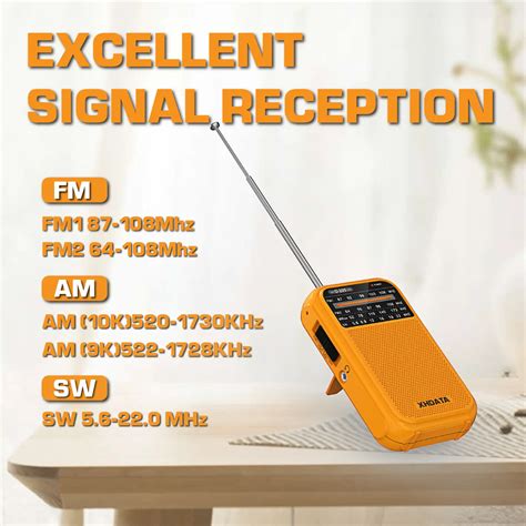 XHDATA D-220 Портативное карманное радио | AliExpress
